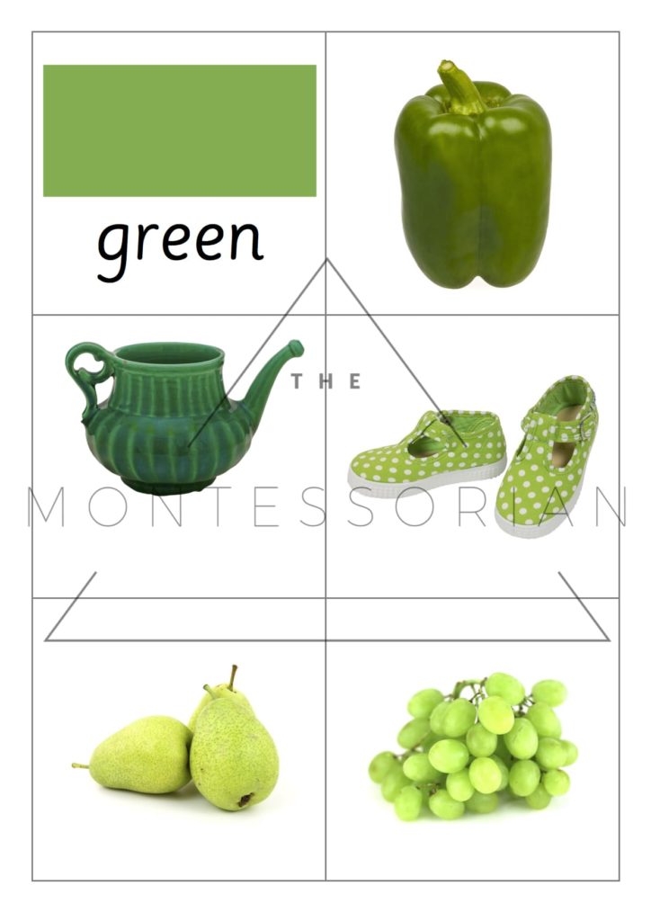 Secondary Colour Sorting Cards (PDF) – The Montessorian